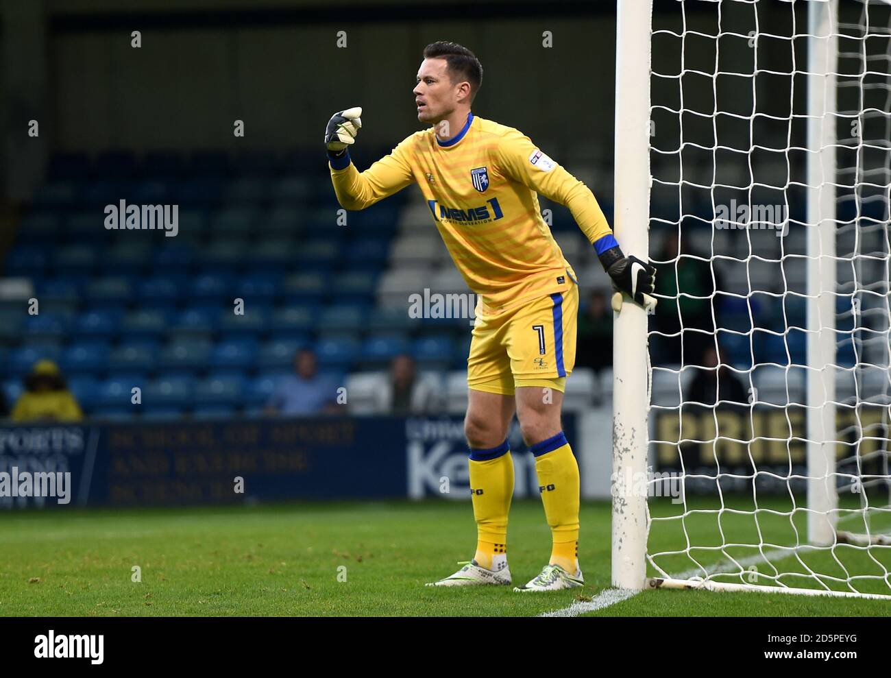 Gillingham's Stuart Nelson Stock Photo - Alamy