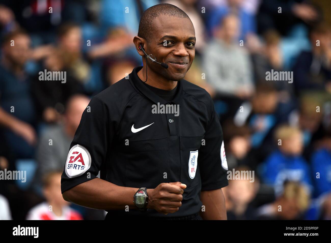 An assistant referee Stock Photo - Alamy