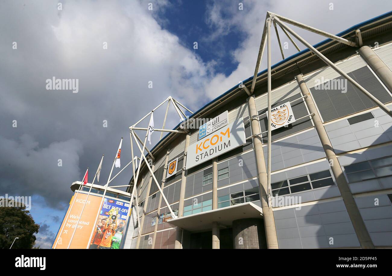 General view of the KCOM Stadium Stock Photo - Alamy