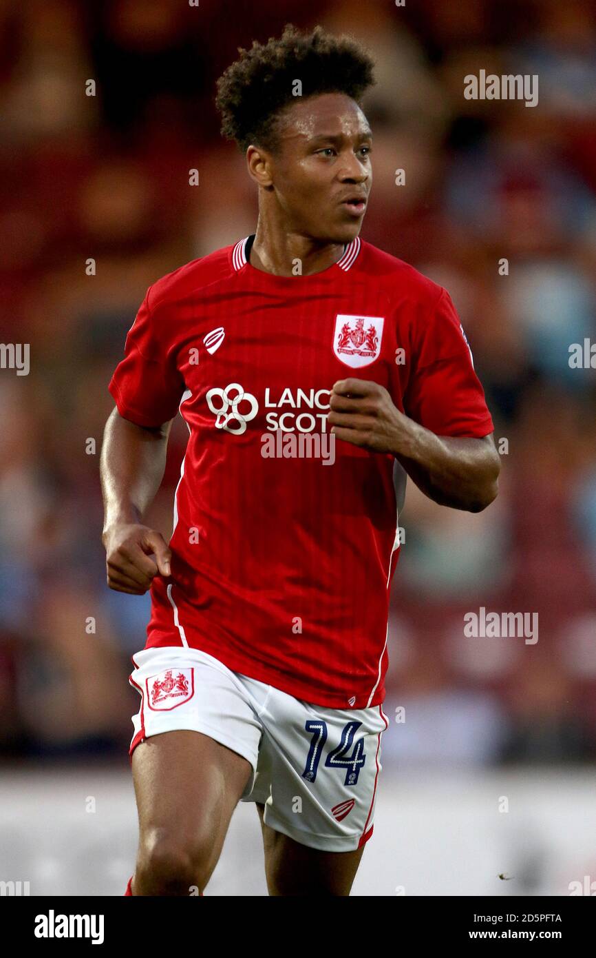 Bristol City's Bobby Reid Stock Photo - Alamy