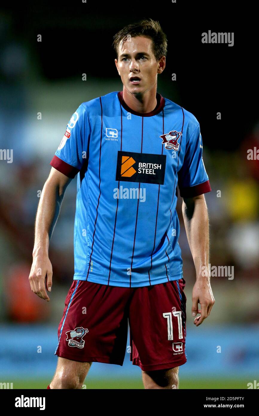 Scunthorpe United's Josh Morris Stock Photo - Alamy