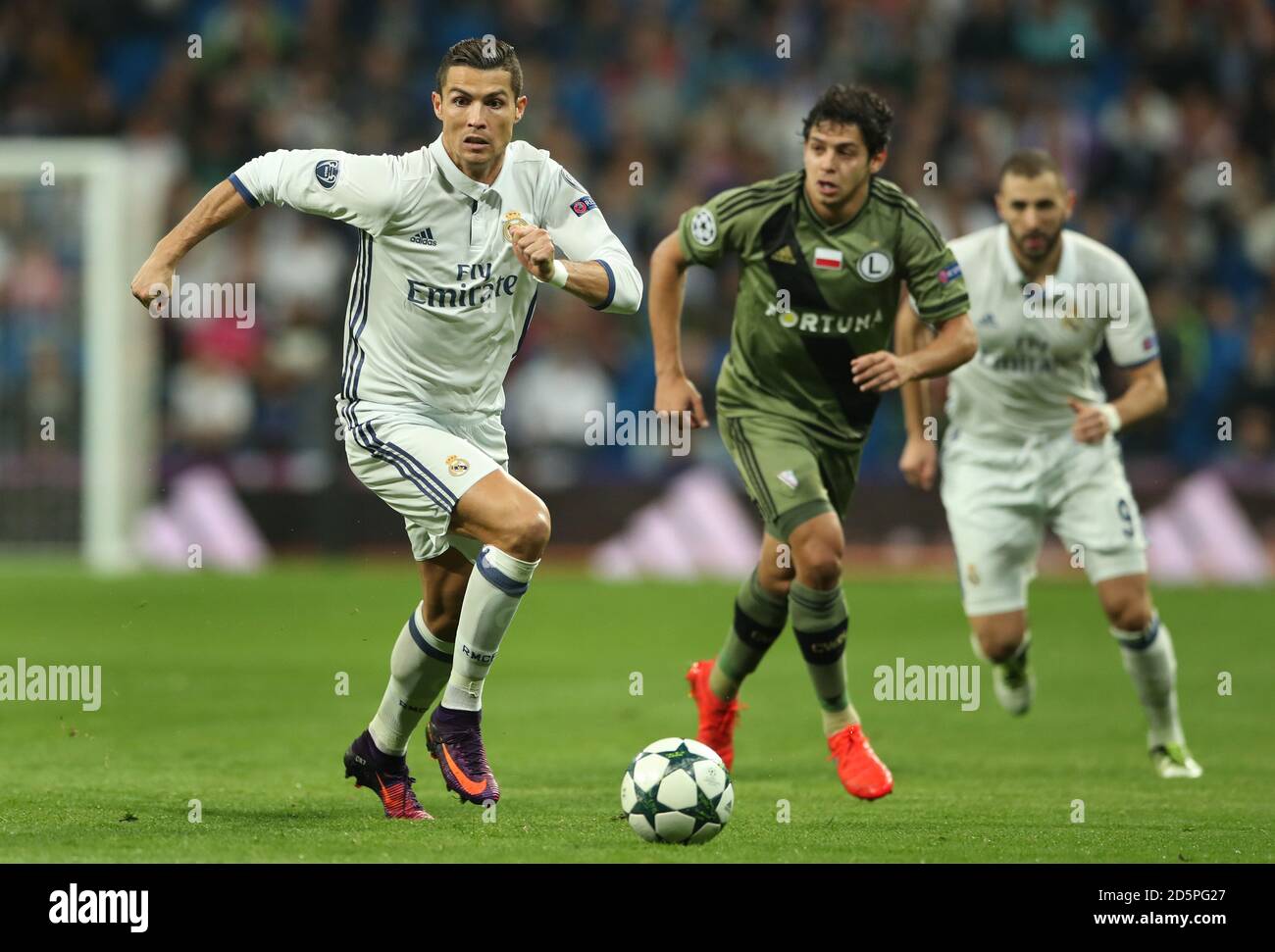 Real Madrid's Cristiano Ronaldo in action Stock Photo - Alamy