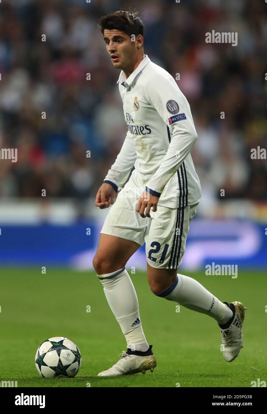 Alvaro morata real madrid hi-res stock photography and images - Alamy