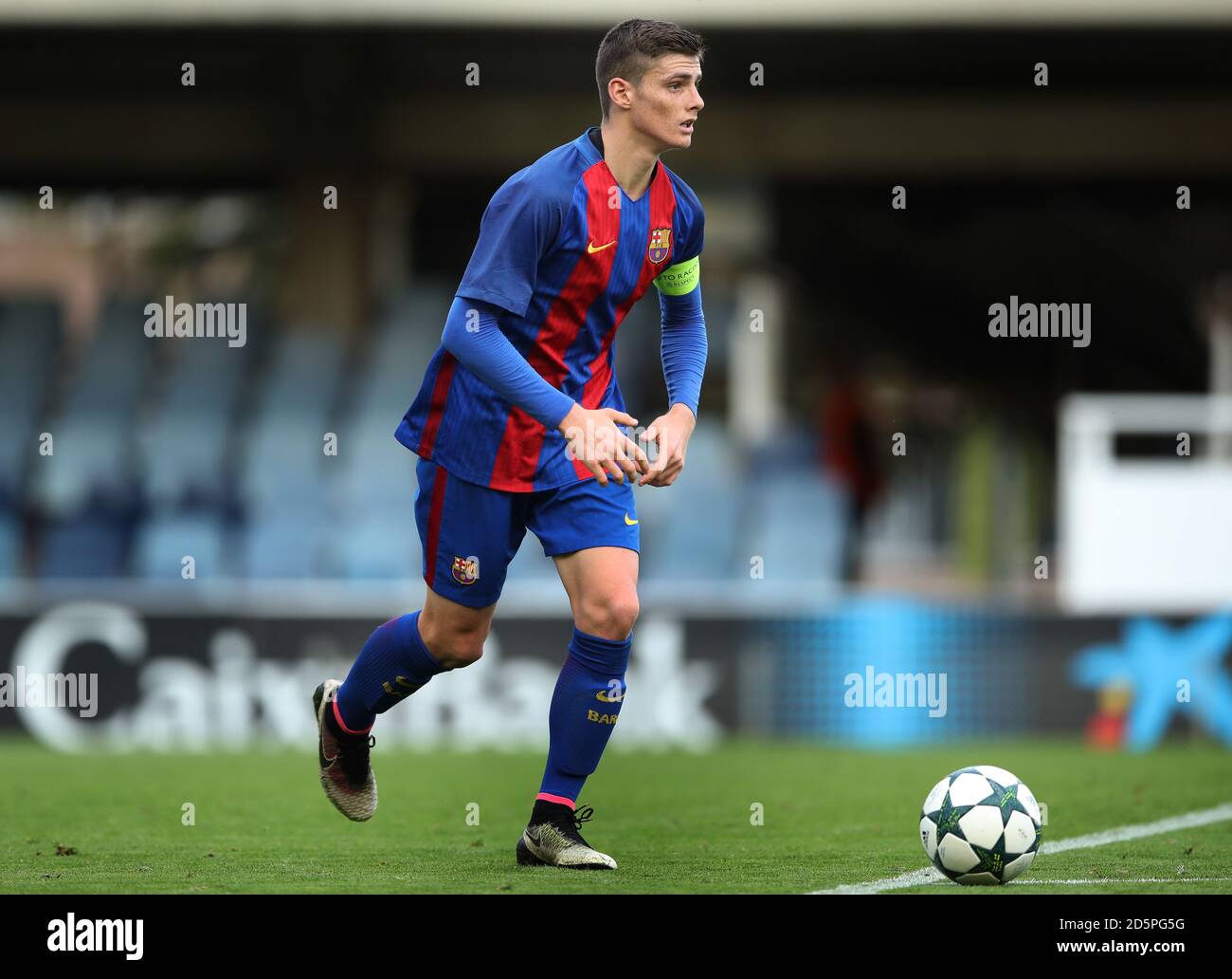 Barcelona's Eric Montes Stock Photo - Alamy