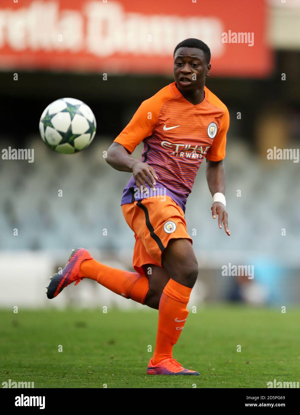 Manchester City's Aaron Nemane Stock Photo - Alamy