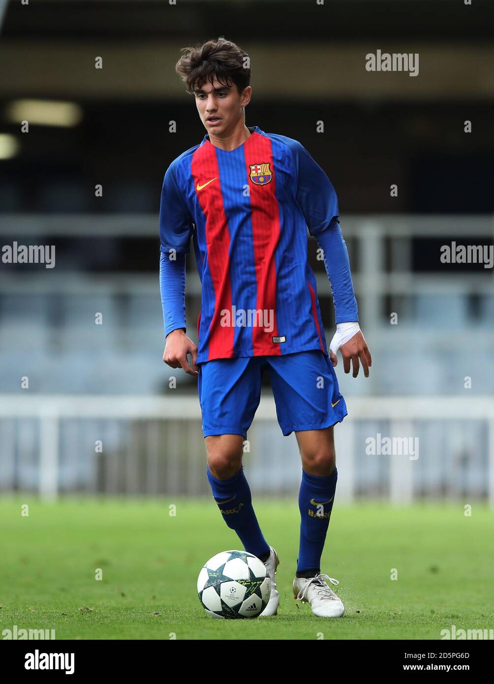 Barcelona's Alex Collado Stock Photo - Alamy