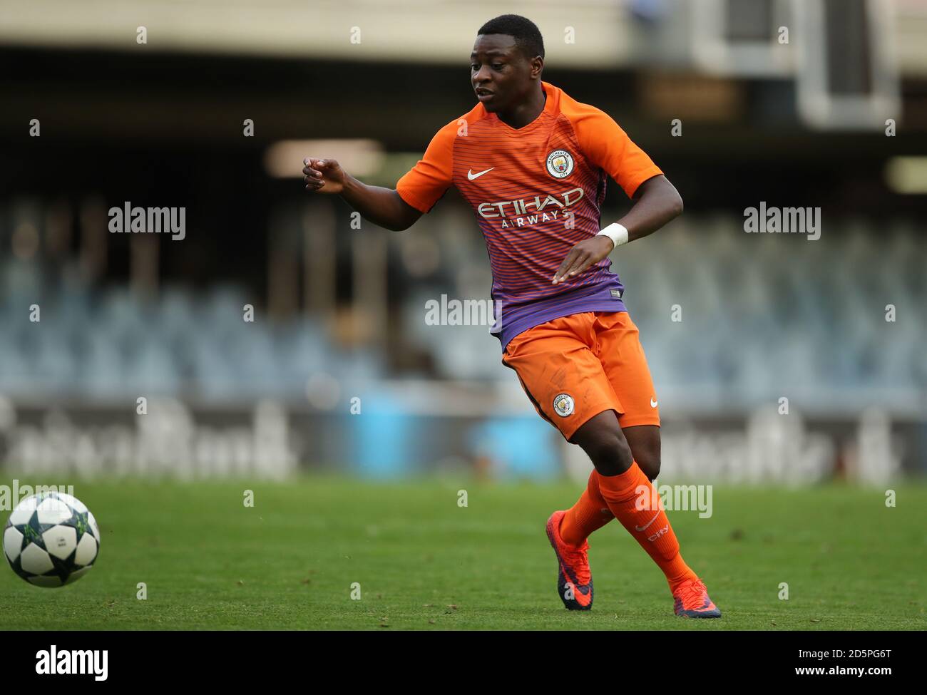 Manchester City's Aaron Nemane Stock Photo - Alamy