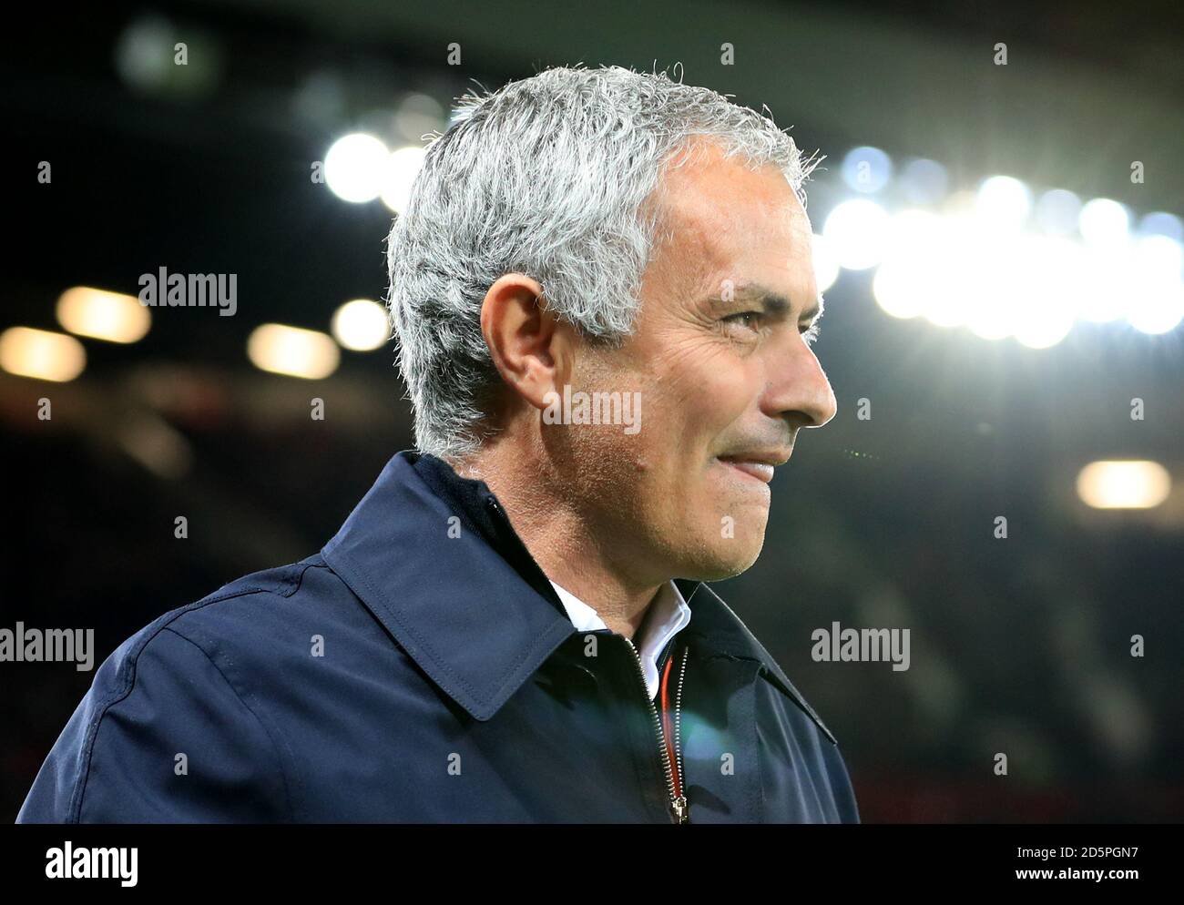 Manchester United manager Jose Mourinho before kick-off Stock Photo - Alamy