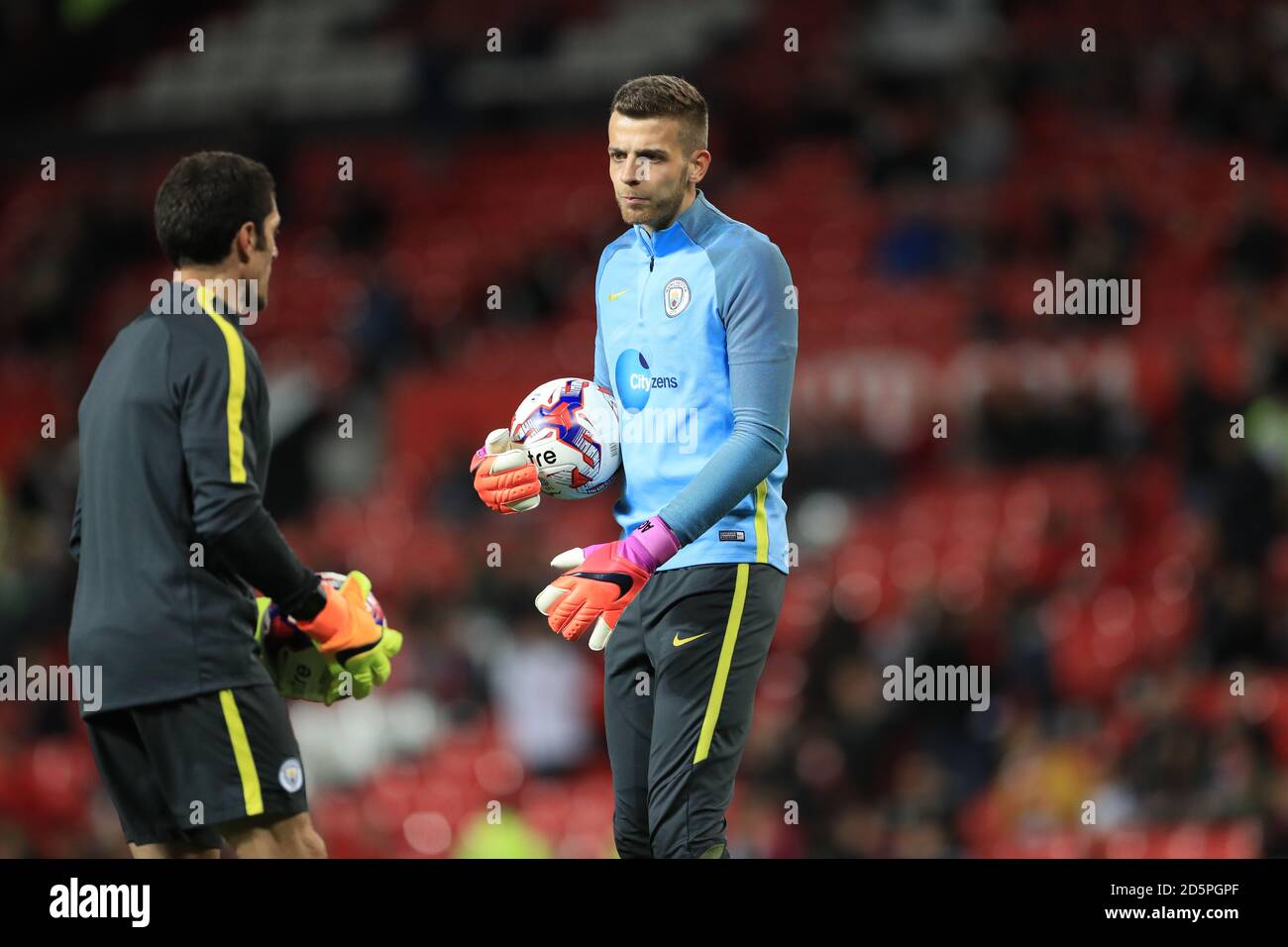 Manchester City goalkeeper Angus Gunn Stock Photo - Alamy