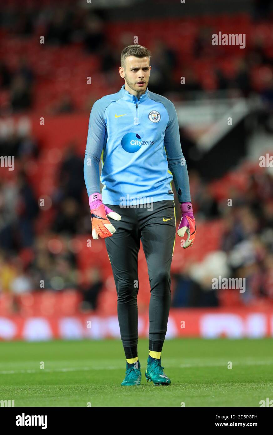 Manchester City goalkeeper Angus Gunn Stock Photo - Alamy