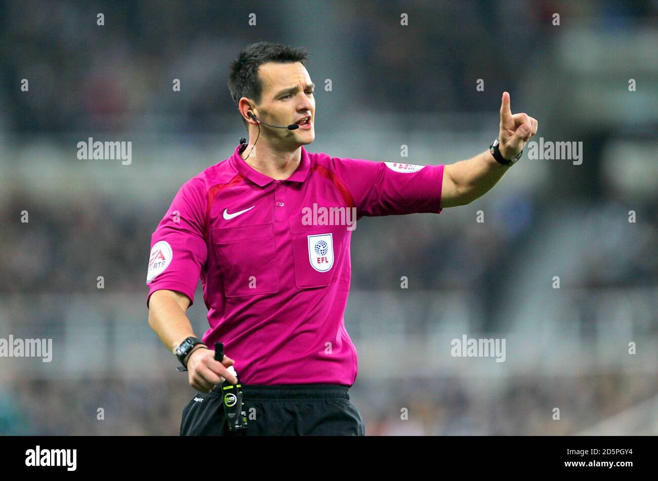 Referee Andrew Madley Stock Photo - Alamy