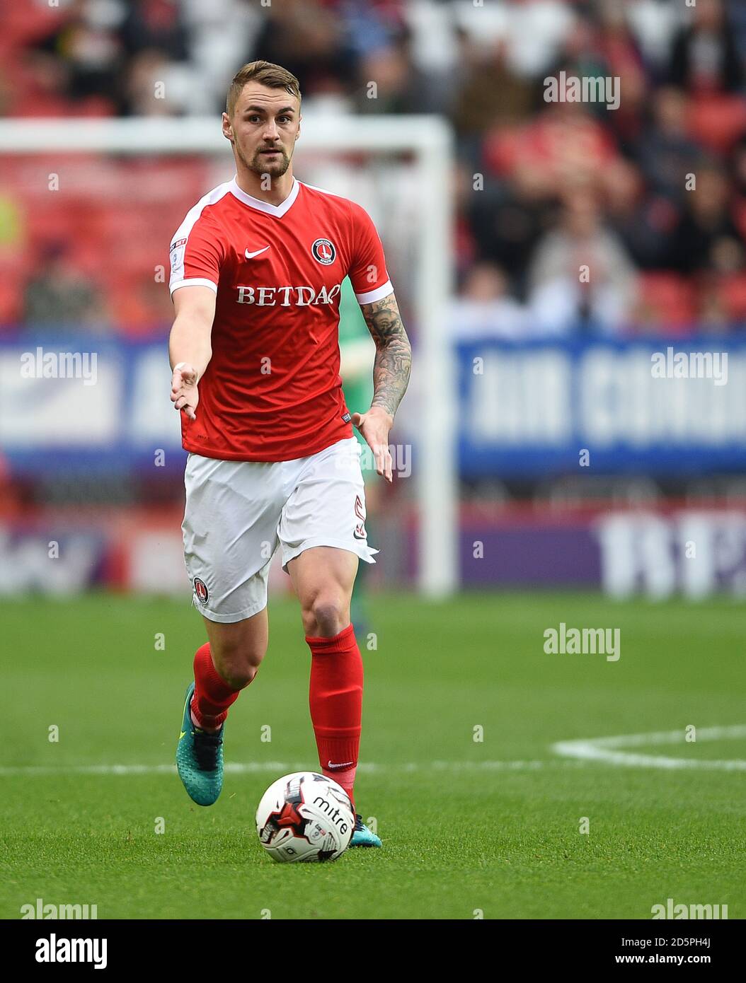 Charlton Athletic's Patrick Bauer Stock Photo - Alamy