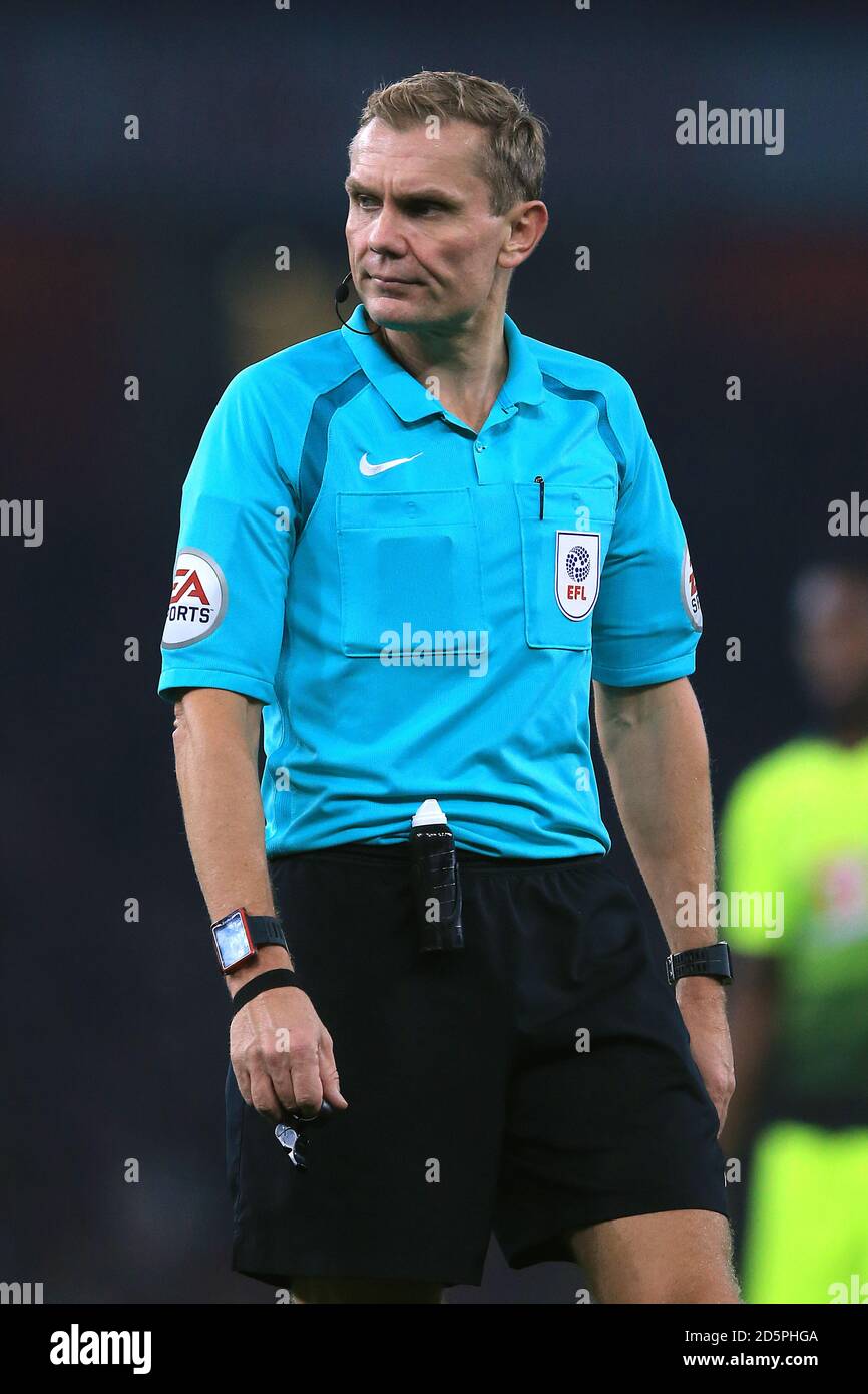 Referee Graham Scott Stock Photo - Alamy