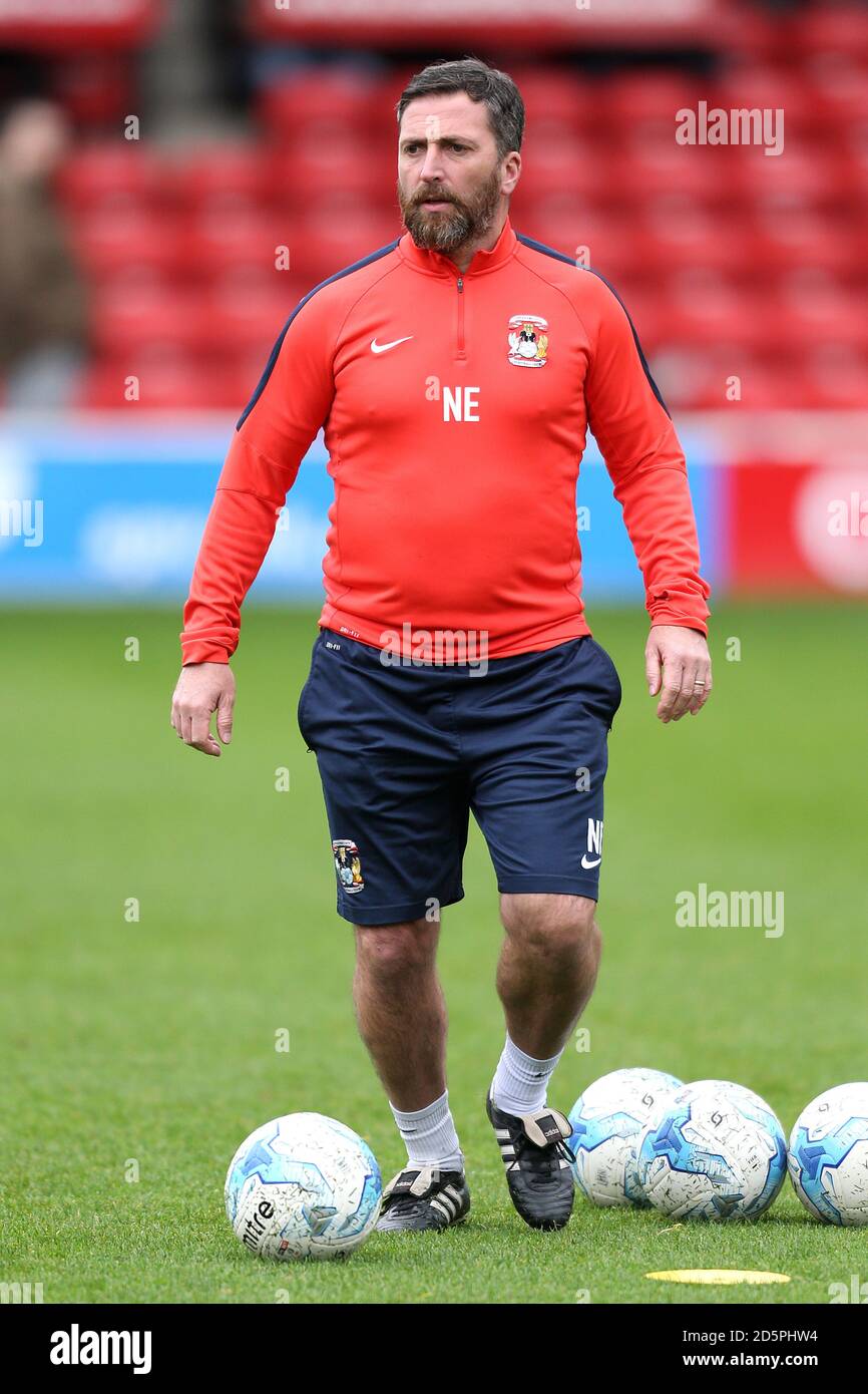 Coventry City First Team coach Nicky Eaden Stock Photo - Alamy