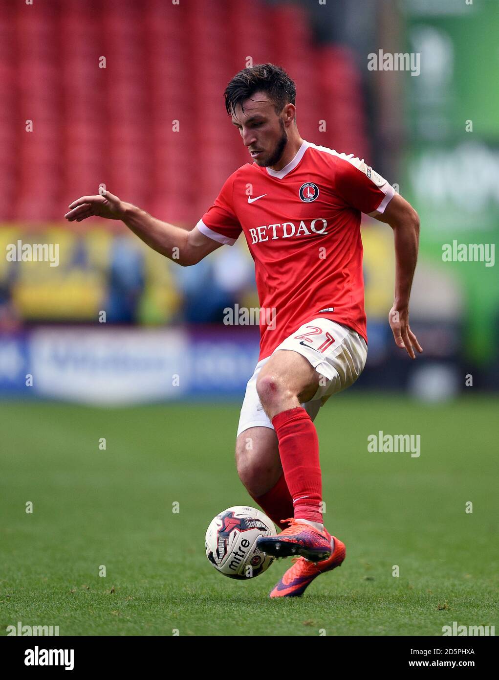 Charlton Athletic's Morgan Fox Stock Photo - Alamy