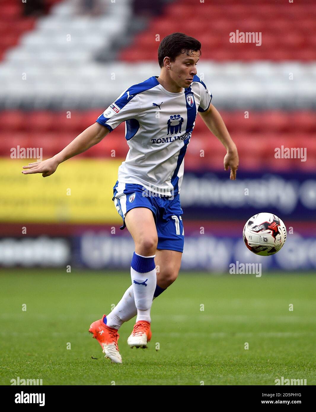 Chesterfield's Connor Dimaio Stock Photo - Alamy