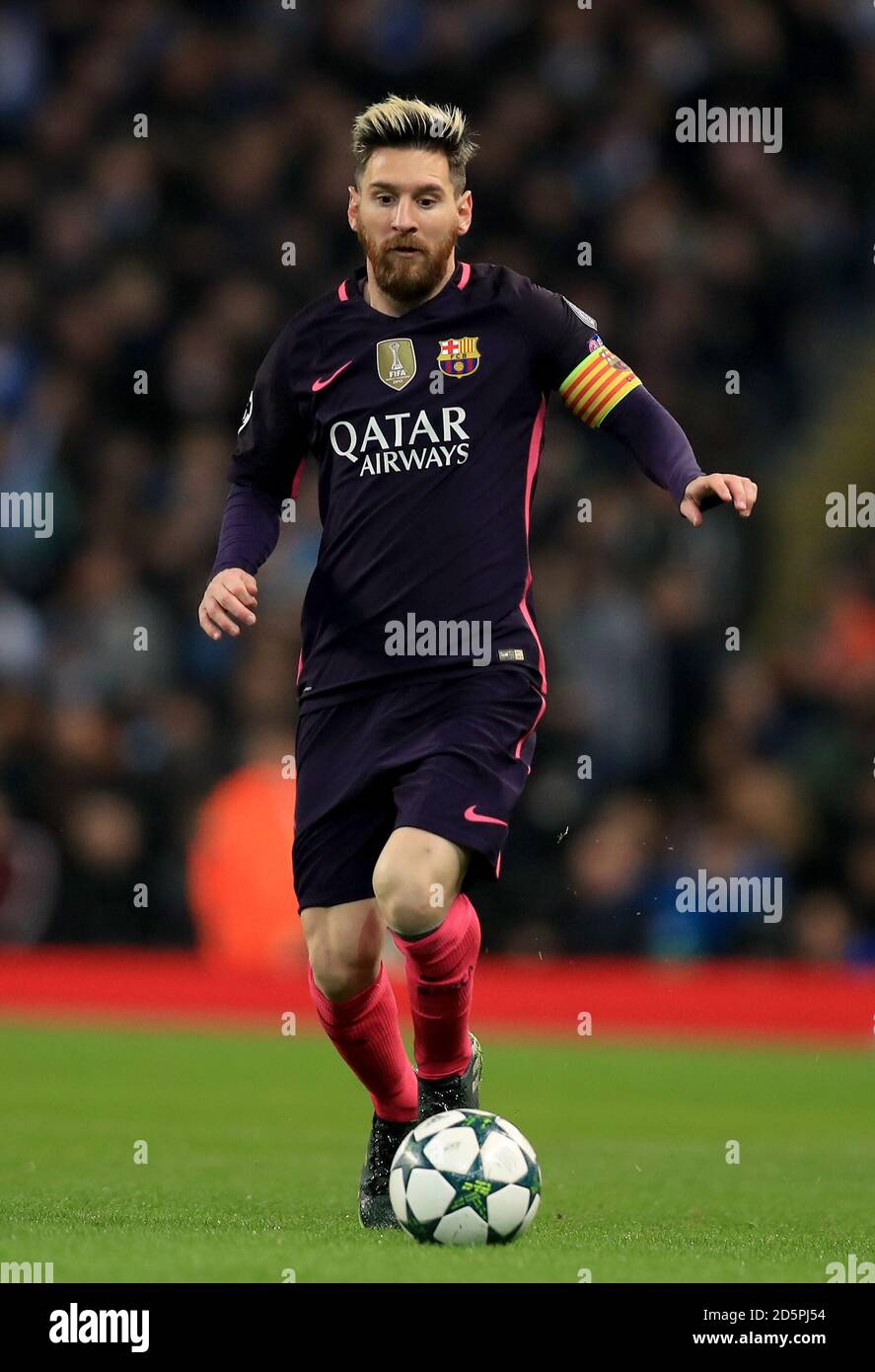 Barcelona's Lionel Messi Stock Photo - Alamy