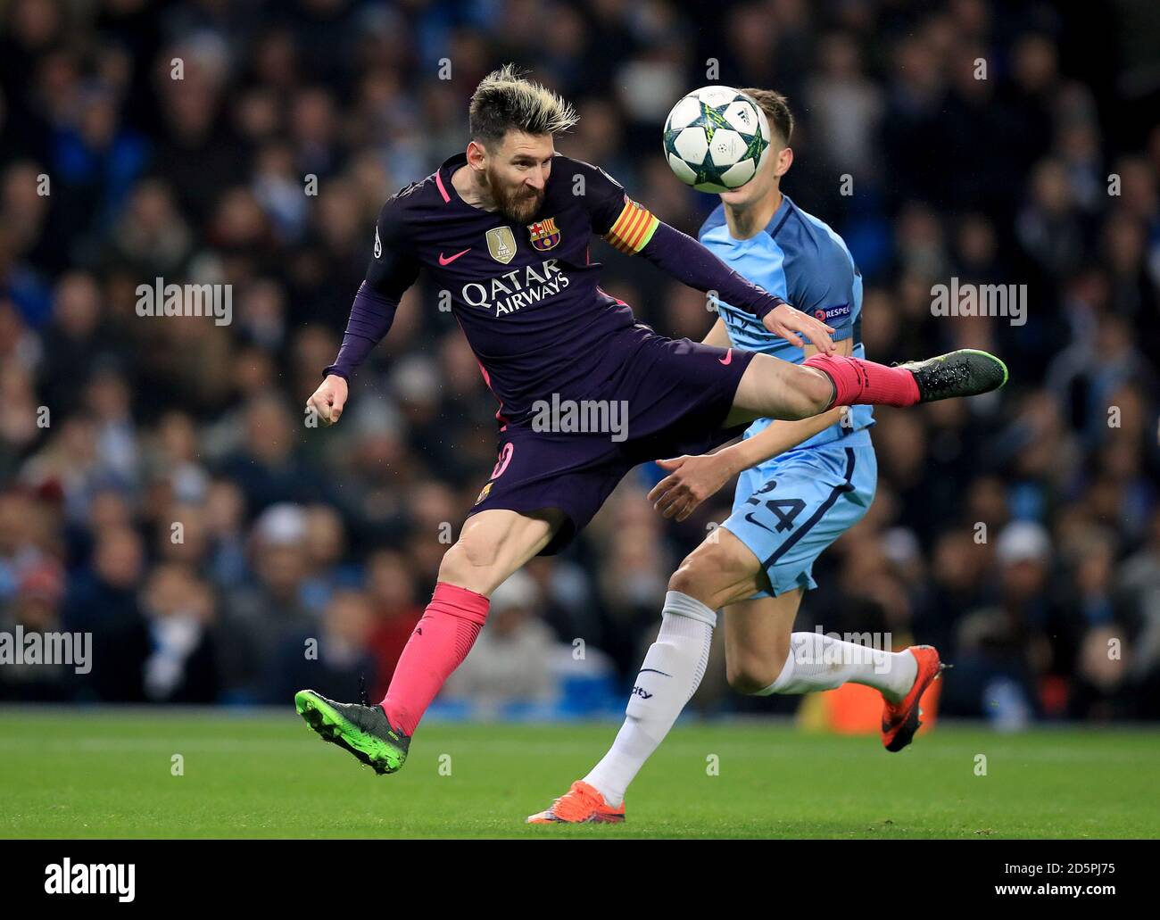 Barcelona's Lionel Messi in action Stock Photo - Alamy