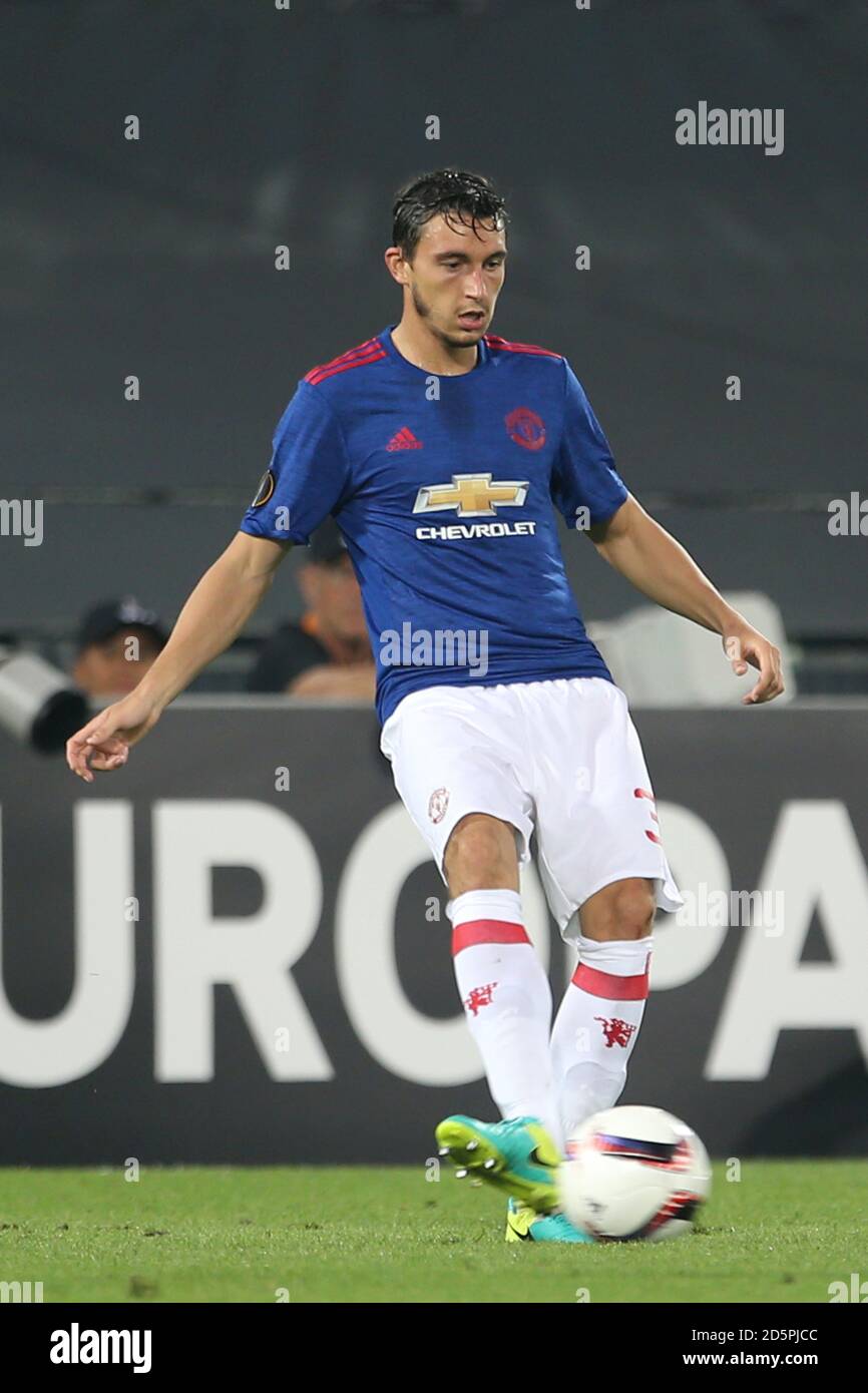 Manchester United's Matteo Darmian Stock Photo - Alamy