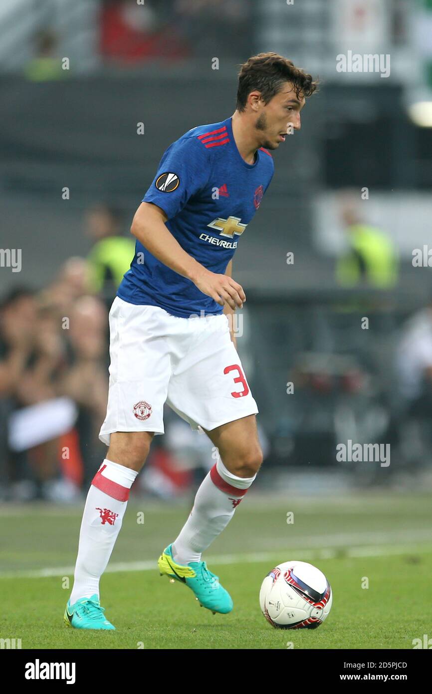 Manchester United's Matteo Darmian Stock Photo - Alamy