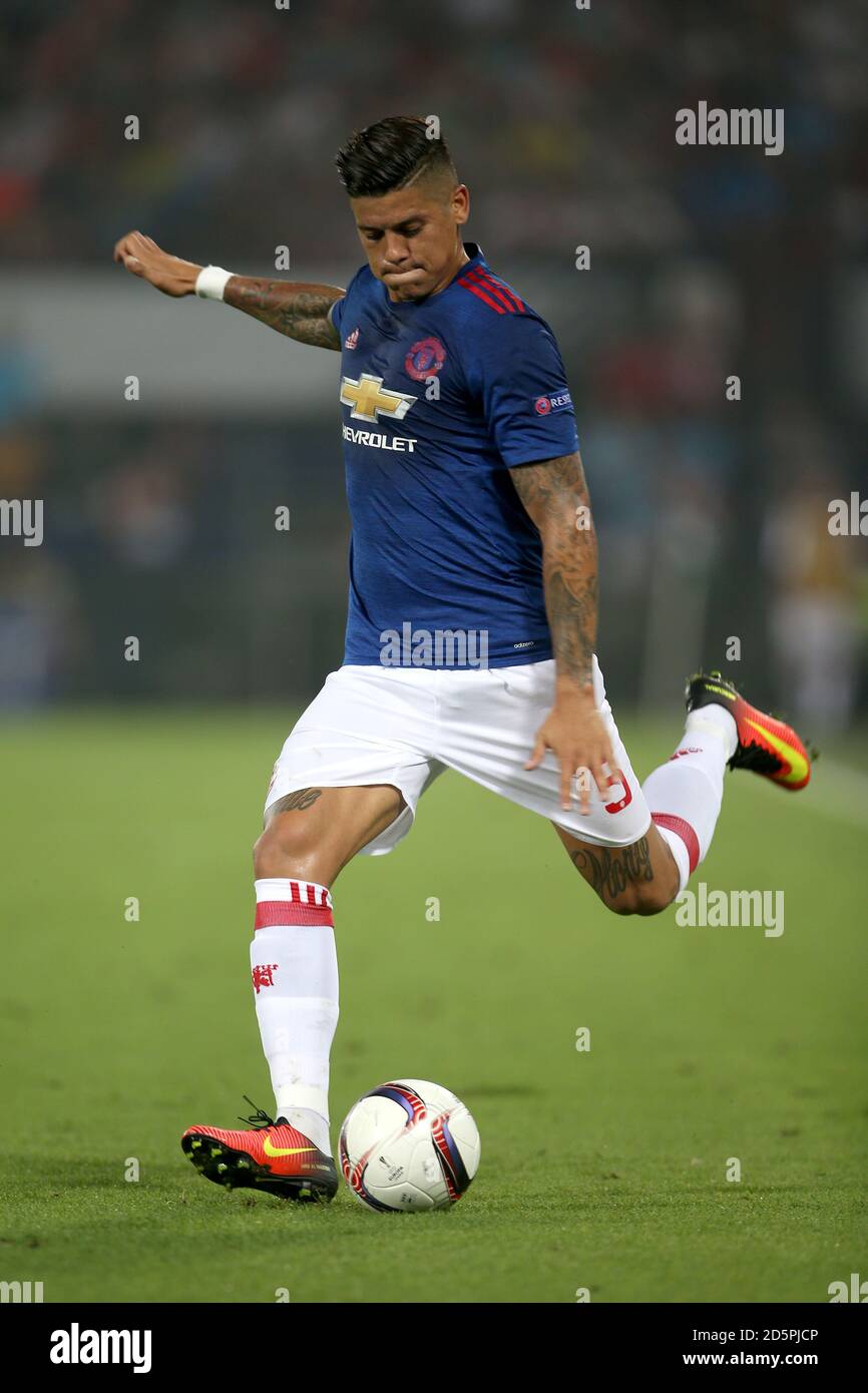 Manchester United's Marcos Rojo Stock Photo - Alamy
