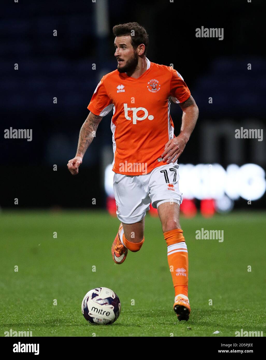 Blackpool's Mark Yeates Stock Photo - Alamy