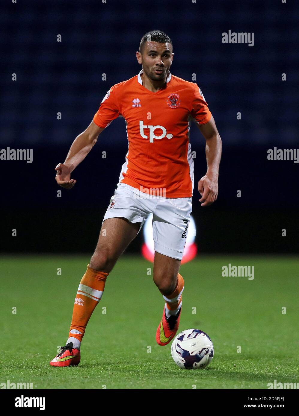 Blackpool's Colin Daniel Stock Photo - Alamy
