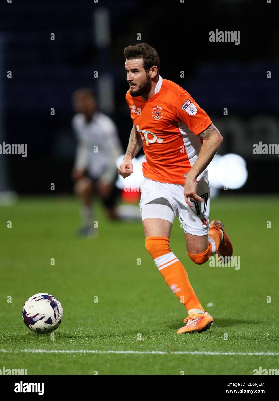 Blackpool's Mark Yeates Stock Photo - Alamy