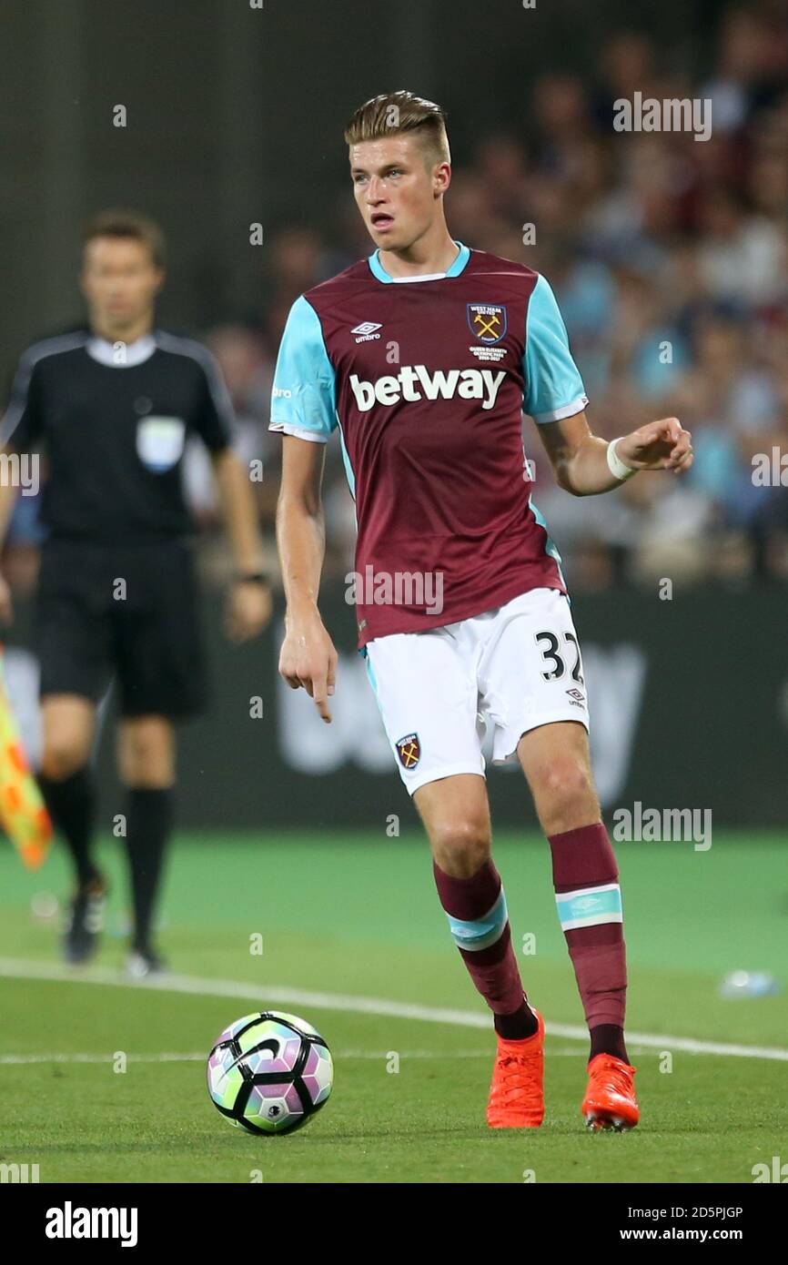 West Ham United's Reece Burke Stock Photo - Alamy