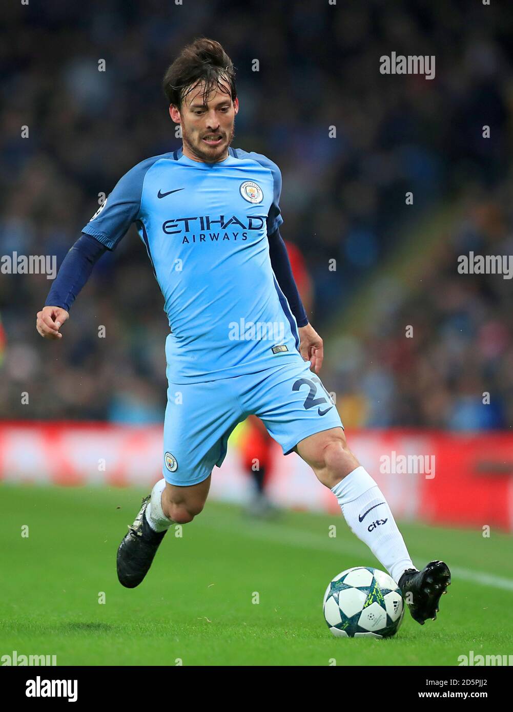 David Silva, Manchester City Stock Photo - Alamy