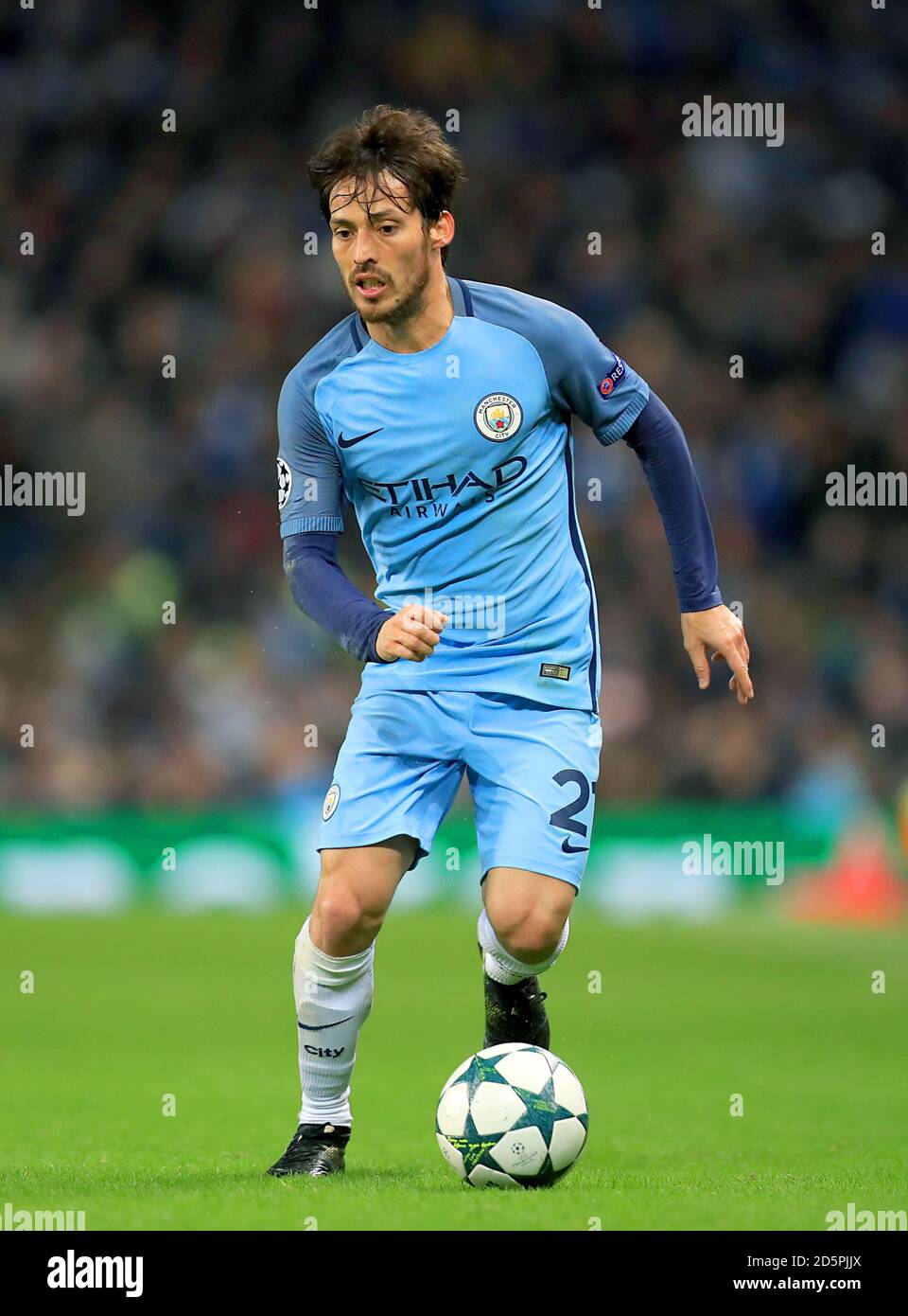 David Silva, Manchester City Stock Photo - Alamy