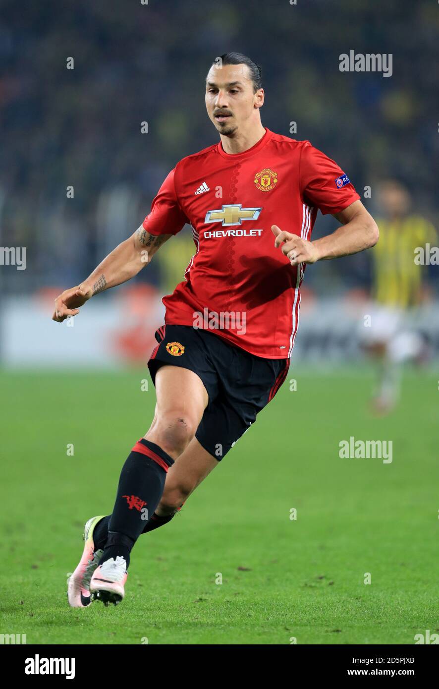 Manchester United's Zlatan Ibrahimovic Stock Photo - Alamy