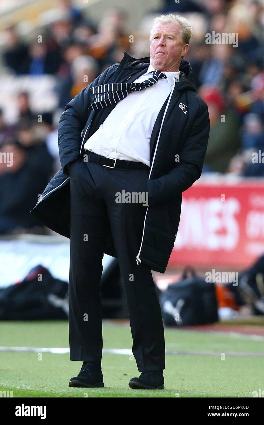 Derby County manager Steve McLaren Stock Photo - Alamy