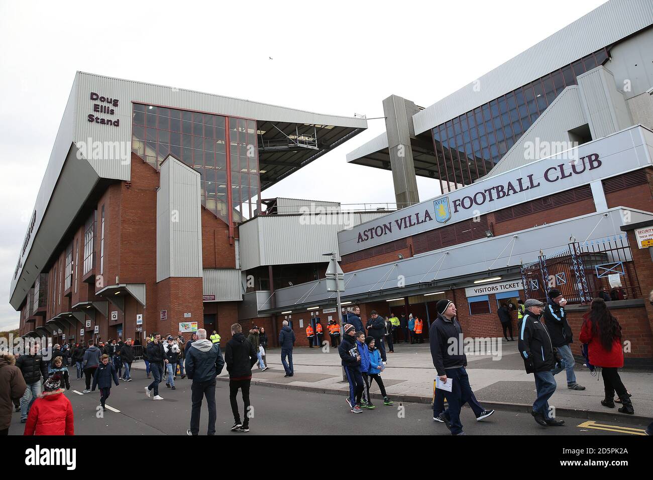 A general view of the Doug Ellis stand at Villa Park Stock Photo - Alamy