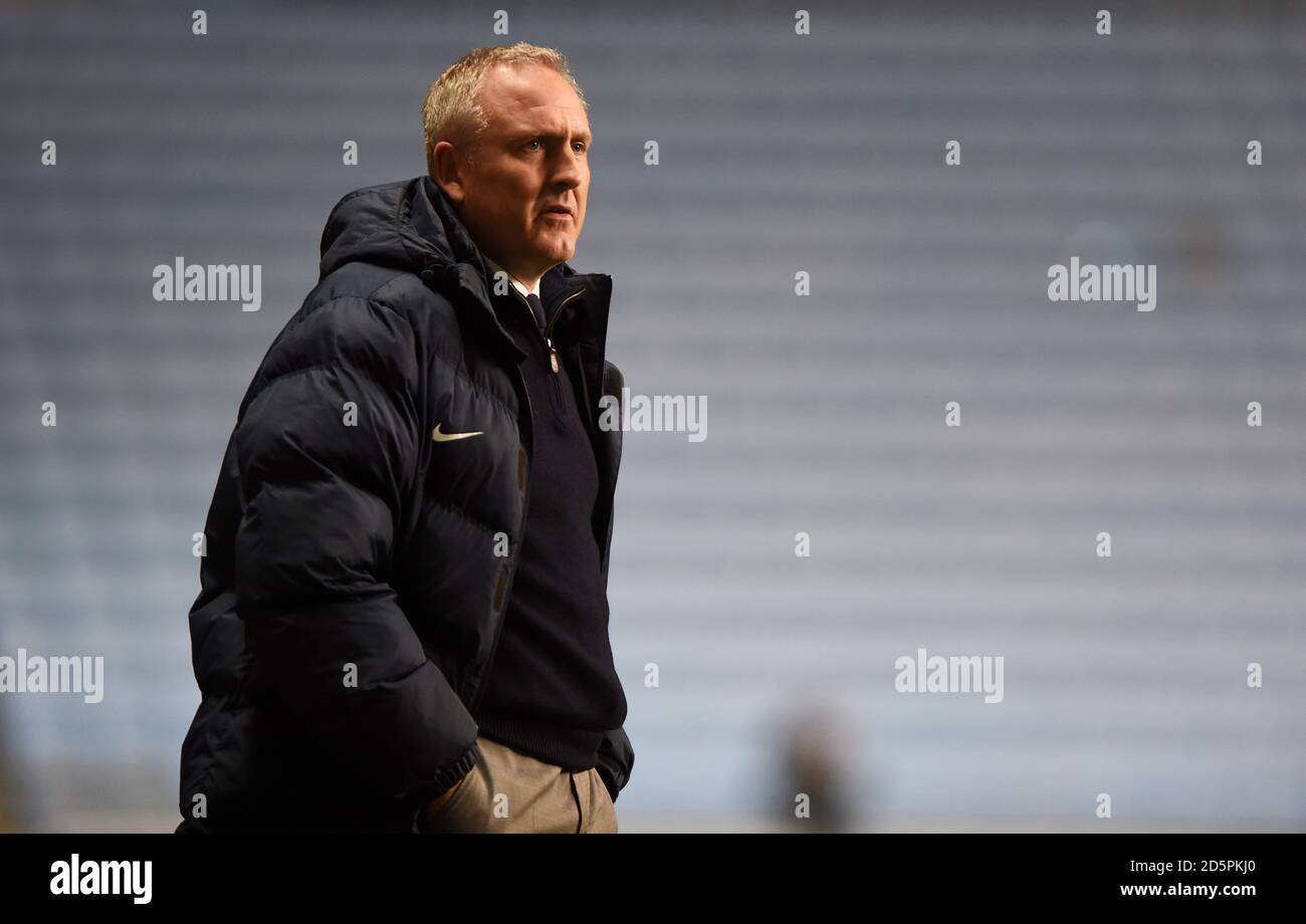 Coventry City caretaker manager Mark Venus Stock Photo - Alamy