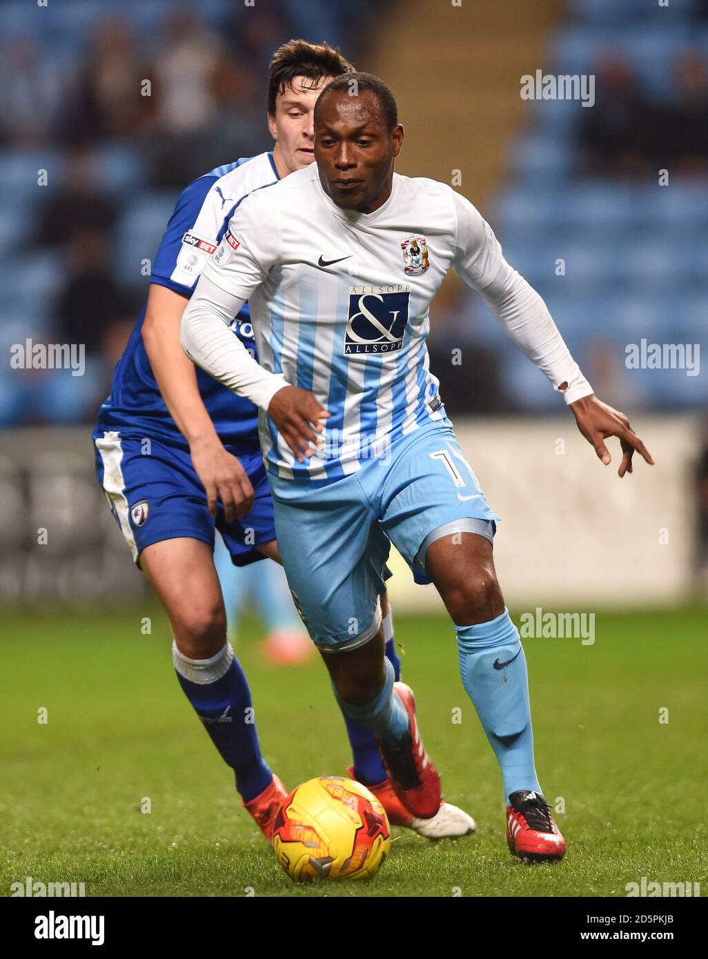 Coventry City's Kyel Reid Stock Photo - Alamy