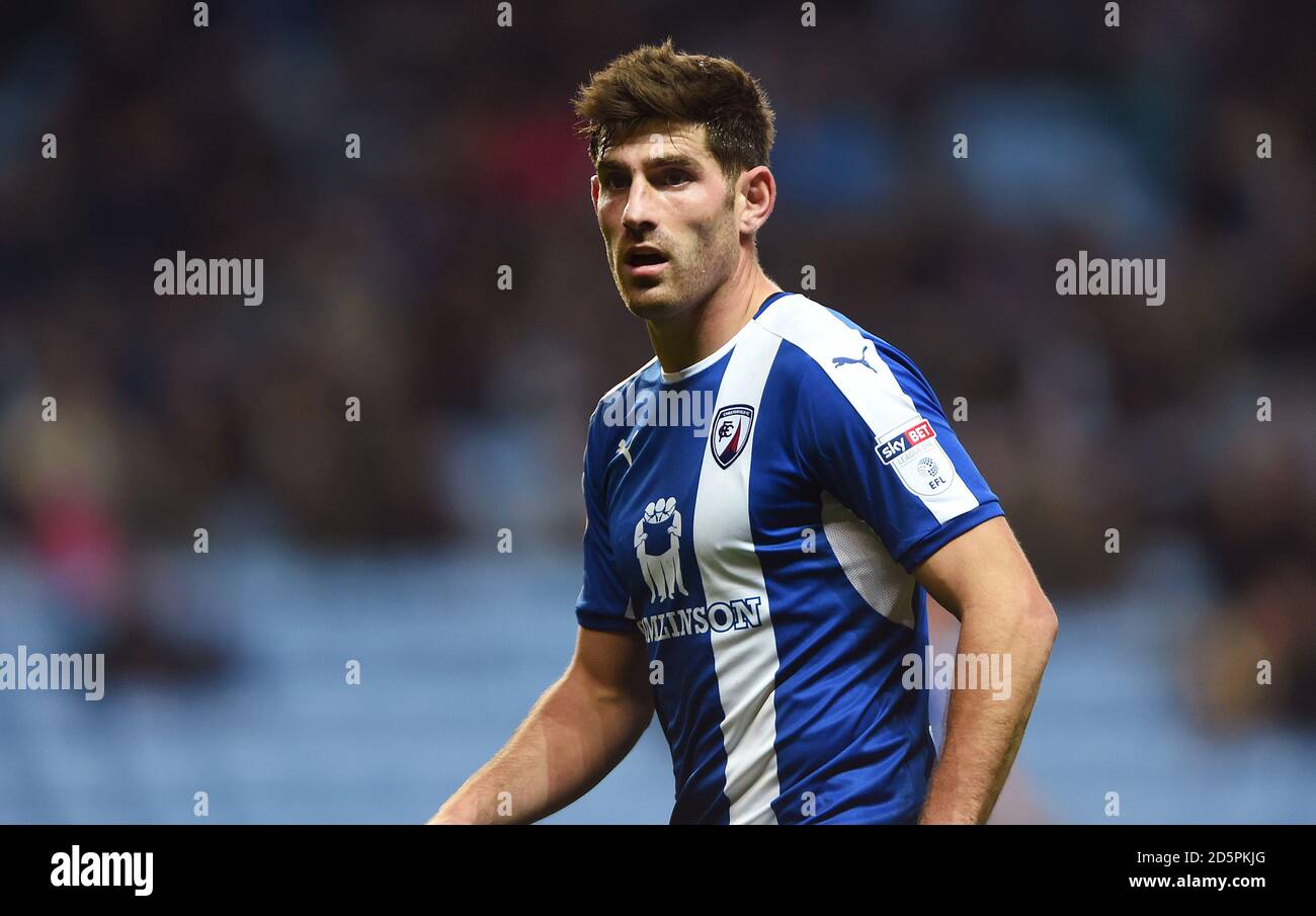Chesterfield's Ched Evans Stock Photo - Alamy