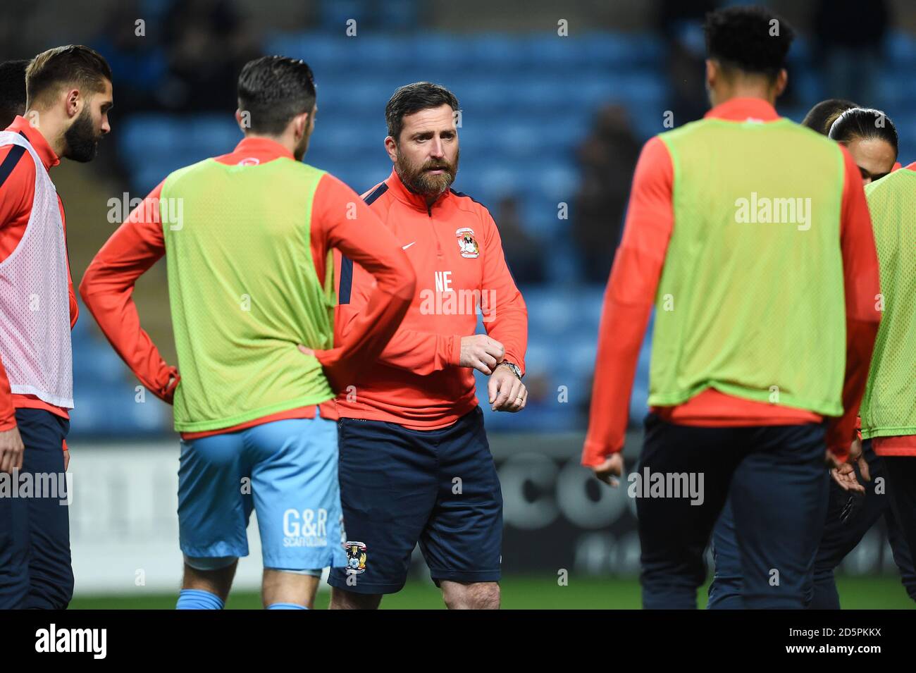 Coventry City coach Nicky Eaden Stock Photo - Alamy