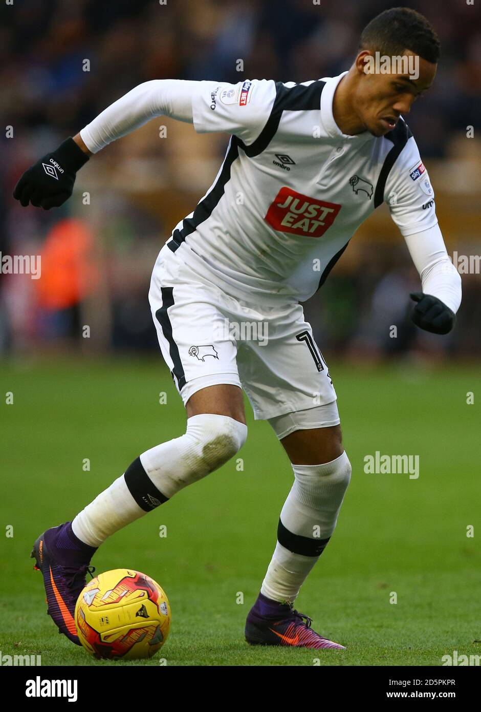 Derby County's Thomas Ince Stock Photo - Alamy