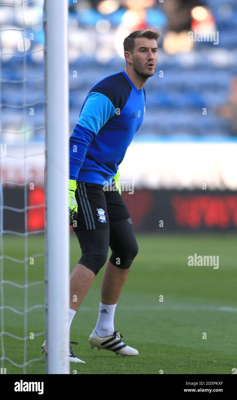 Adam Legzdins, Birmingham City goalkeeper Stock Photo - Alamy