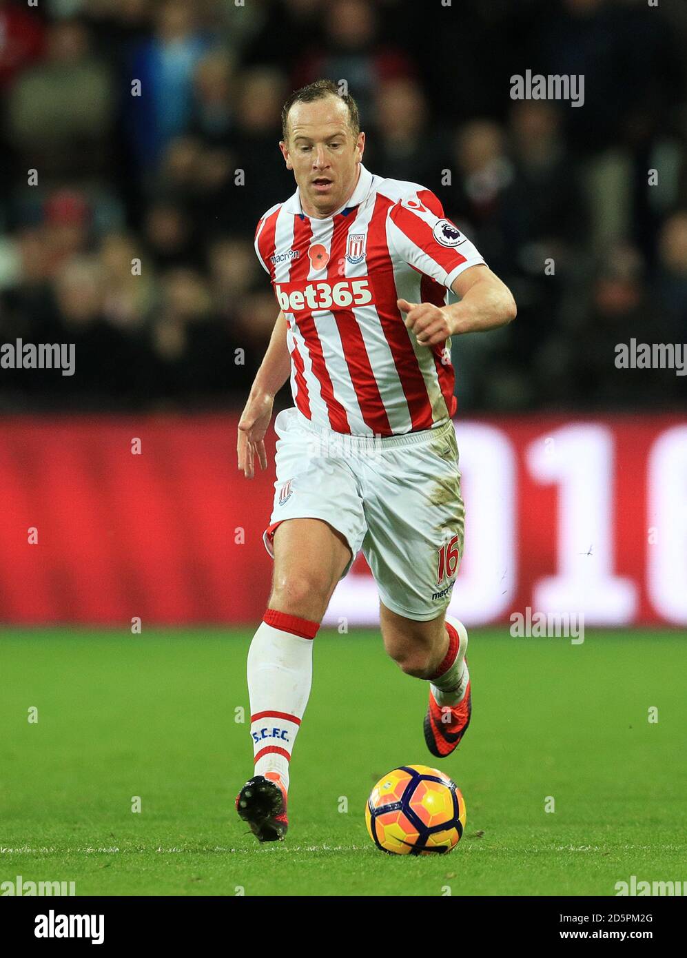Stoke City's Charlie Adam Stock Photo - Alamy
