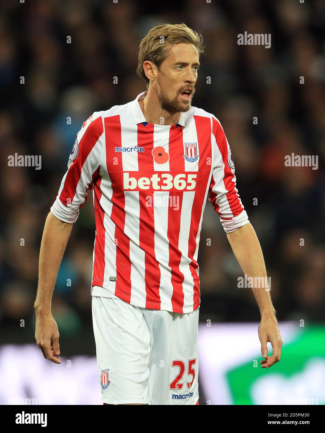 Stoke City's Peter Crouch Stock Photo - Alamy