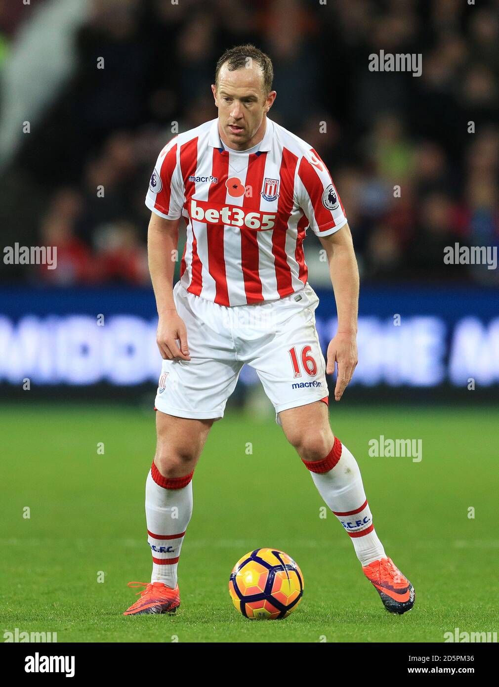 Stoke City's Charlie Adam Stock Photo - Alamy