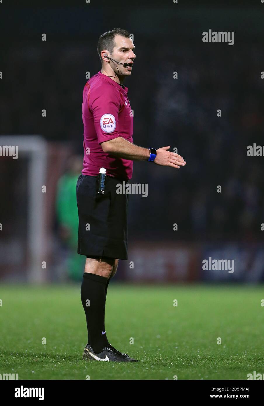 Referee Tim Robinson Stock Photo - Alamy