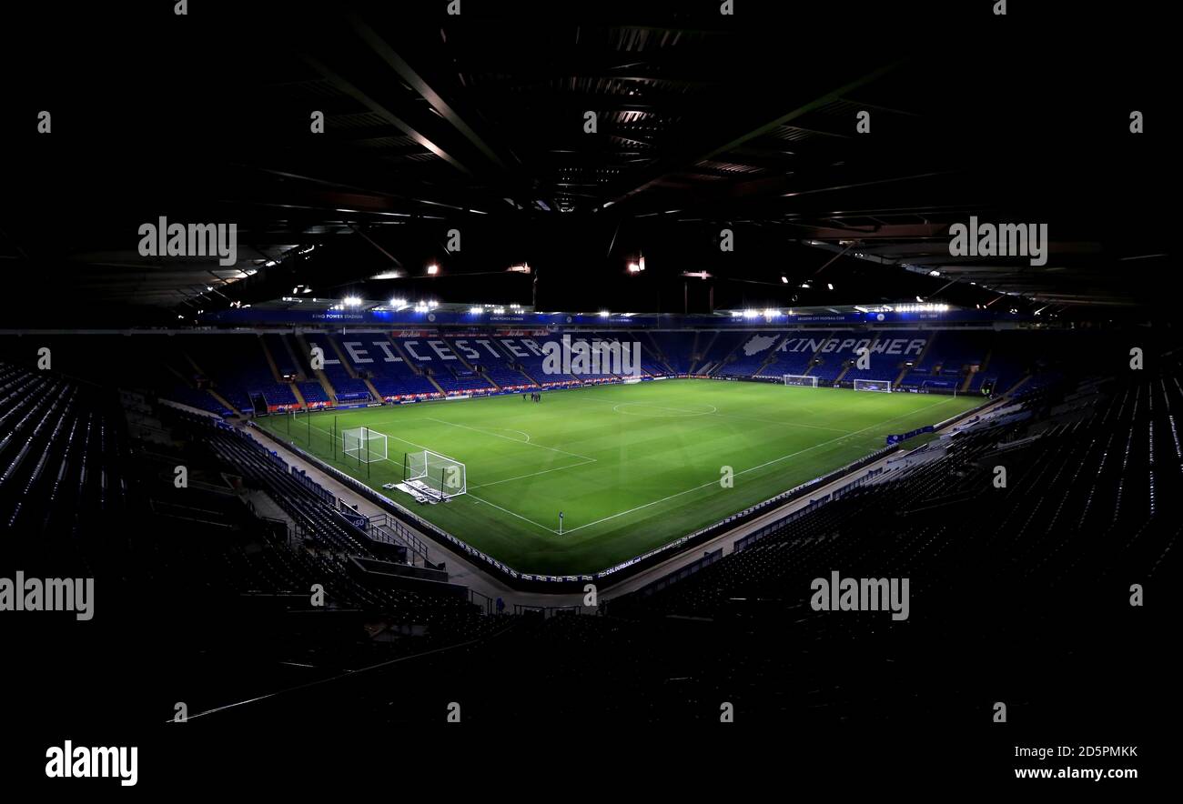 A general view of the King Power Stadium Stock Photo - Alamy