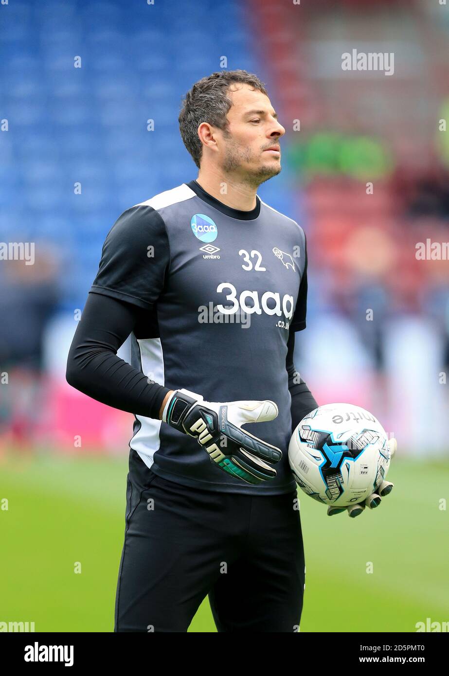 Derby County's Chris Weale Stock Photo - Alamy