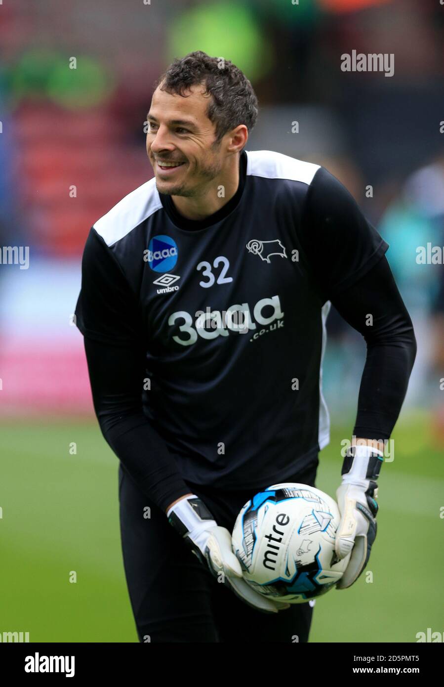 Derby County's Chris Weale Stock Photo - Alamy