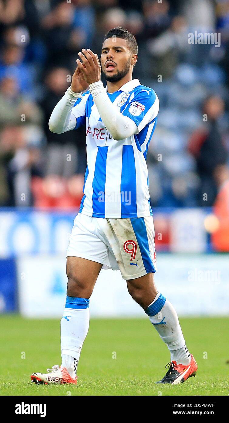 Huddersfield Town's Elias Kachunga Stock Photo - Alamy