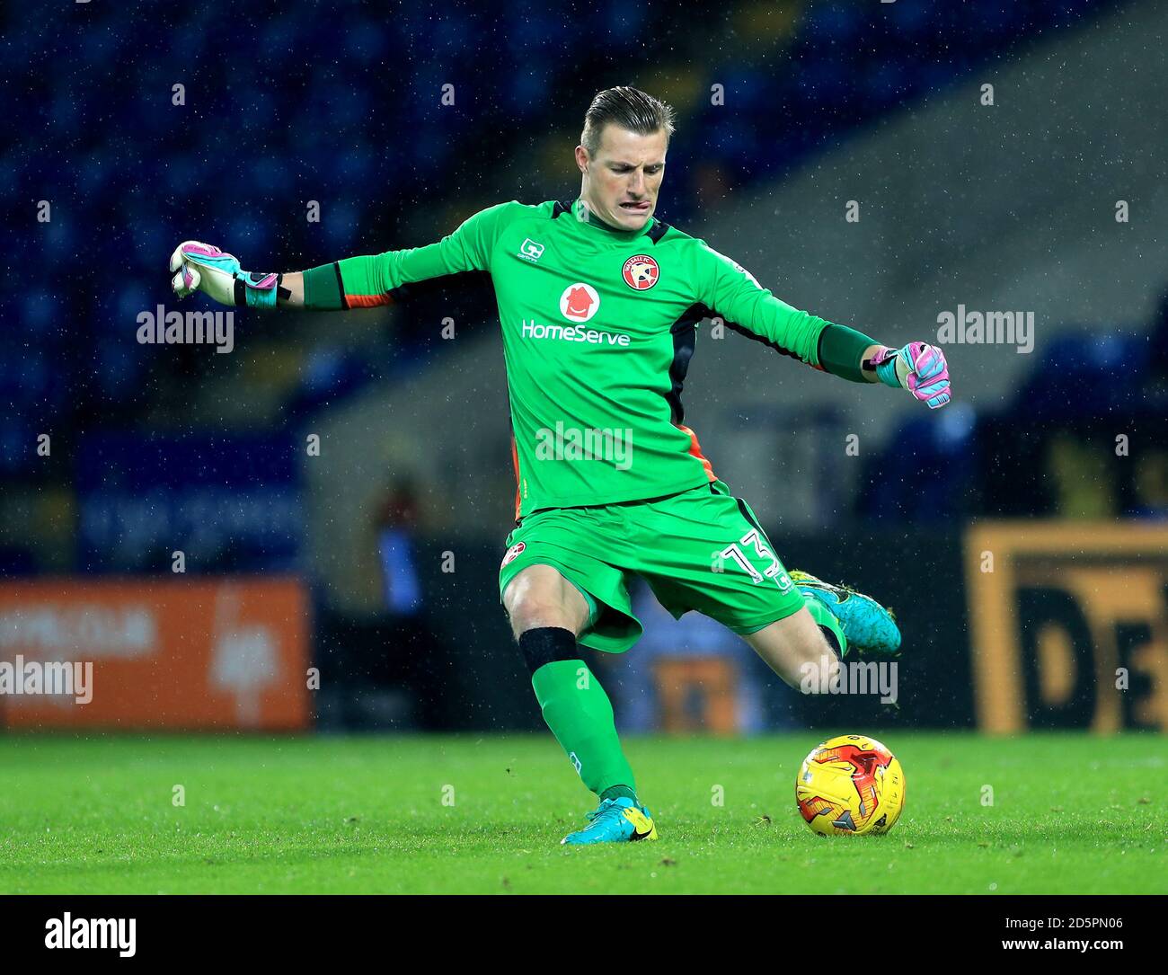 Walsall goalkeeper Craig MacGillivray Stock Photo - Alamy