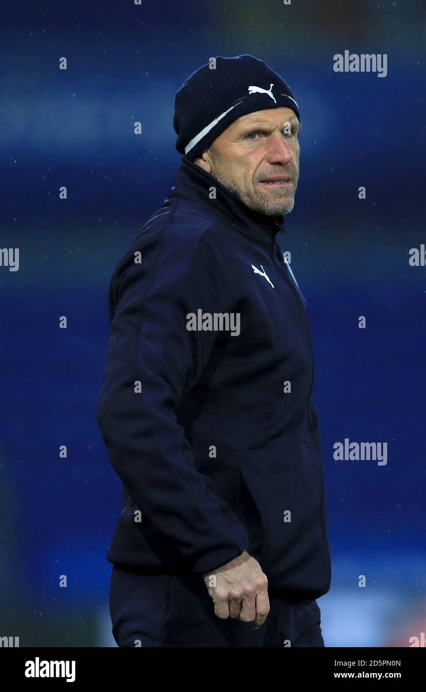 Leicester City development squad coach Steve Beaglehole Stock Photo - Alamy